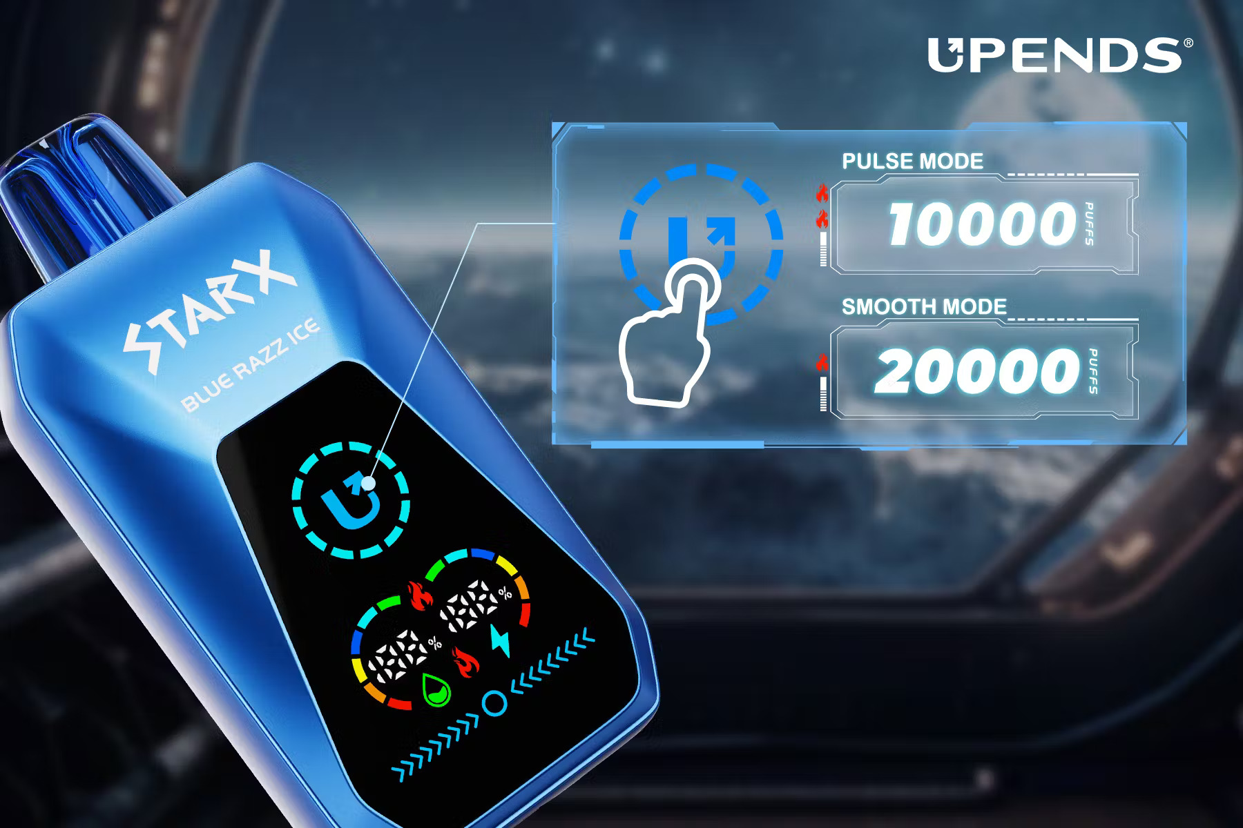 Introducing UPENDS STARX: The Ultimate Smart Disposable Vape